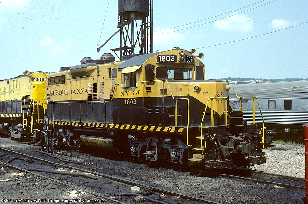 NYS&W GP18 1802